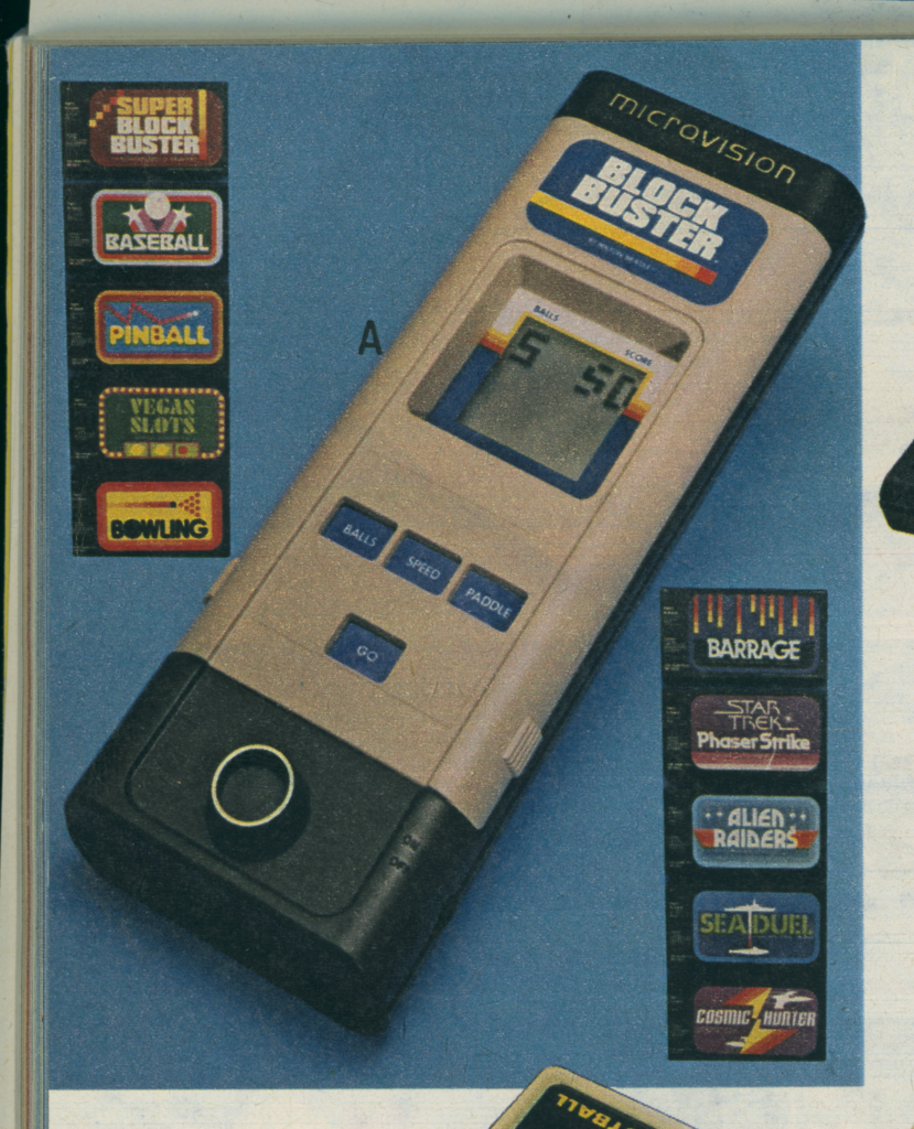 1979-82 Milton Bradley Microvision Game System – 1971 Voice of the ...