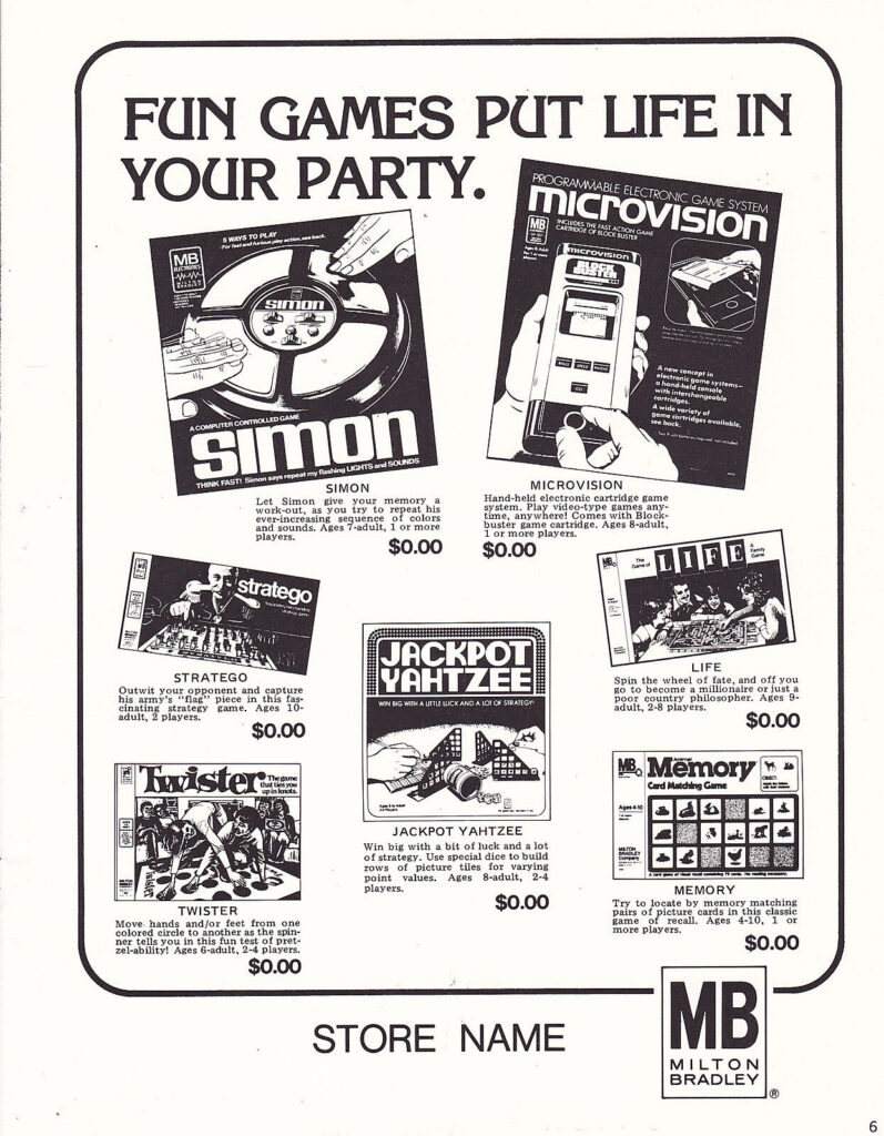 1979-82 Milton Bradley Microvision Game System – 1971 Voice of the ...