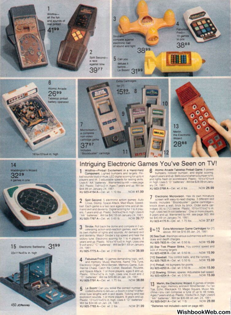 1979-82 Milton Bradley Microvision Game System – 1971 Voice of the ...